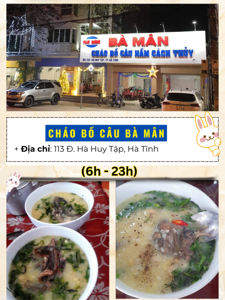 20 quán ăn ngon ở Hà Tĩnh: địa chỉ, giờ mở cửa & review 2026